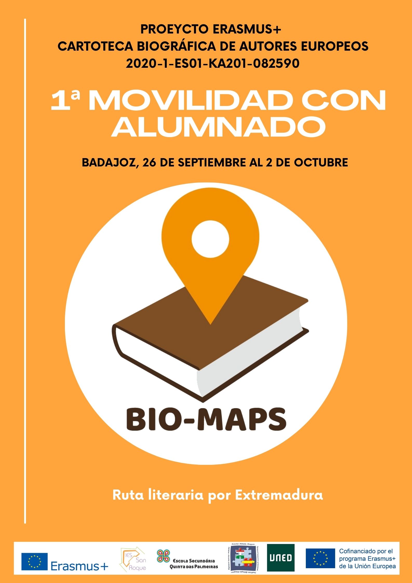 Movilidad alumnado – Bio-maps (2020-1-ES01-KA201-082590)